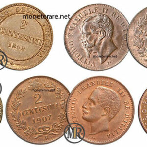 Centesimi Rari - Valore 1 Centesimo Raro, 2 Centesimi Rari